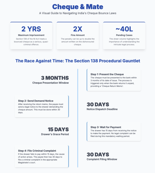 Cheque Bounce Cases in India: A Comprehensive Guide
