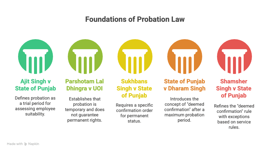 The Law of Probation in Govt. Service in India